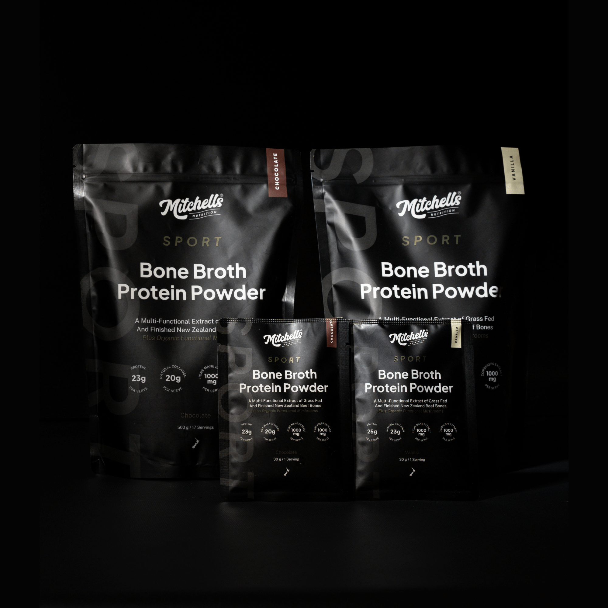 Protein & Functional Mushroom Powder | Mitchells Nutrition | Shop Now