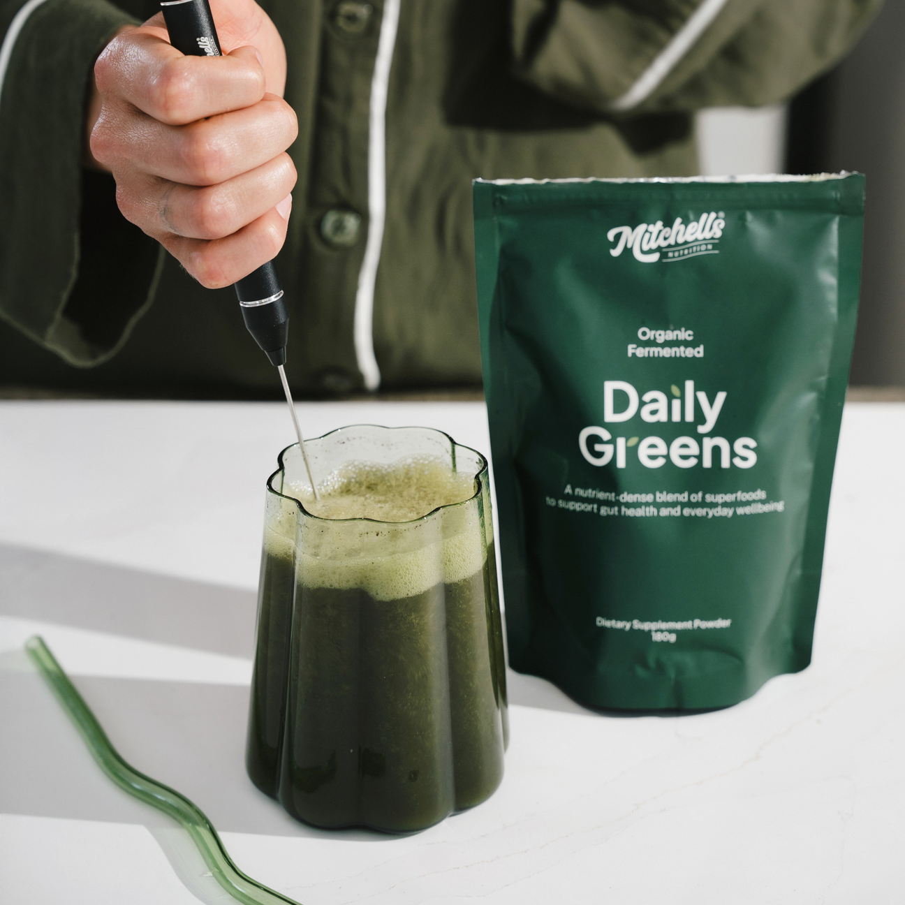 Daily Greens Powder | 16 Superfoods | Mitchells Nutrition