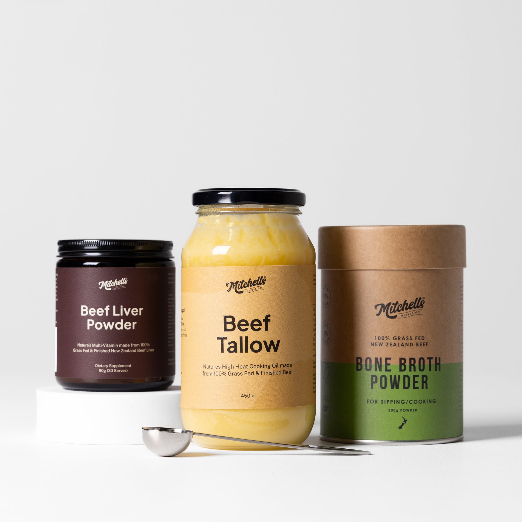 Beef Tallow | High-Heat Cooking Fat | Mitchells Nutrition