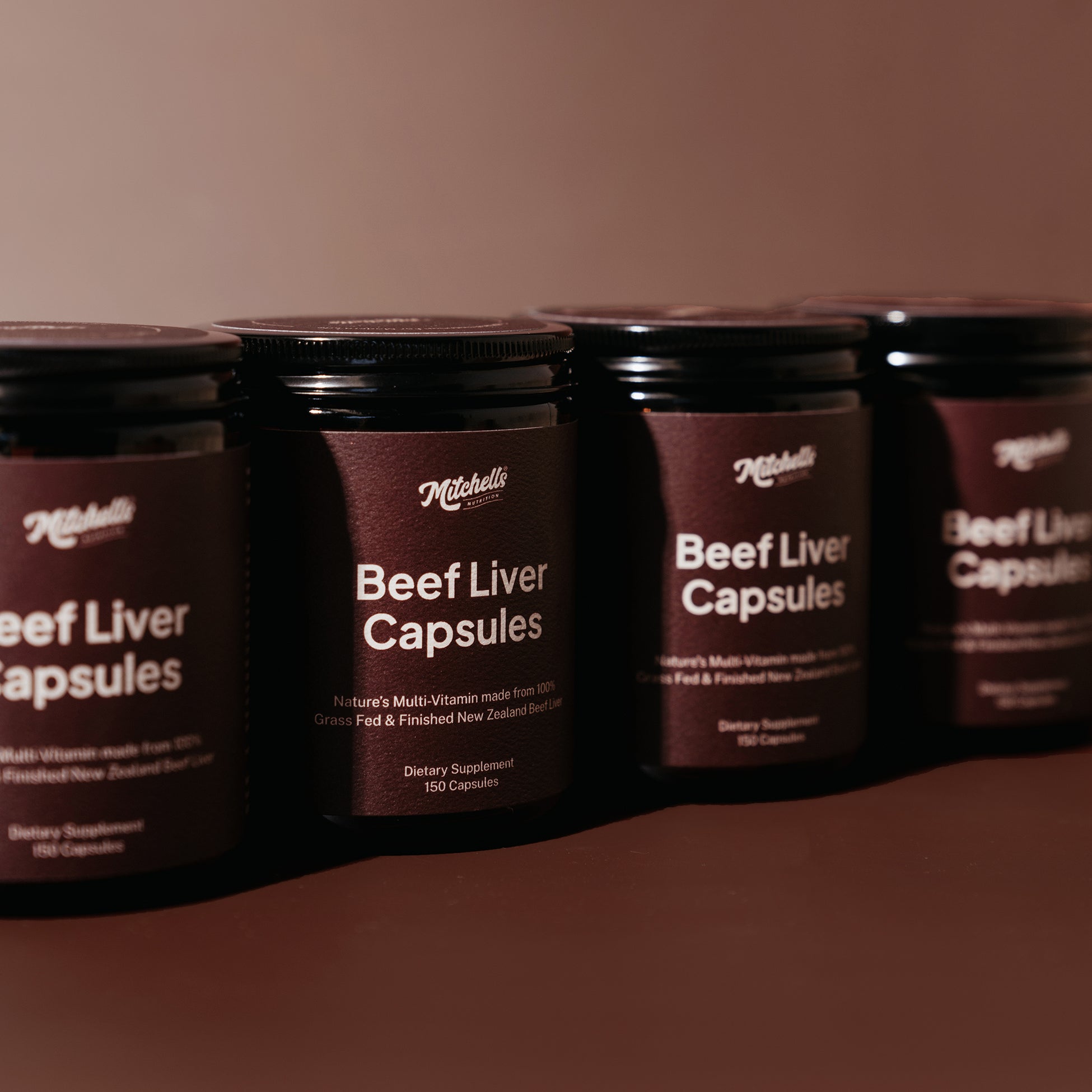 Beef Liver Capsules Refill Pouch | Grass Fed & Finished NZ Beef ...