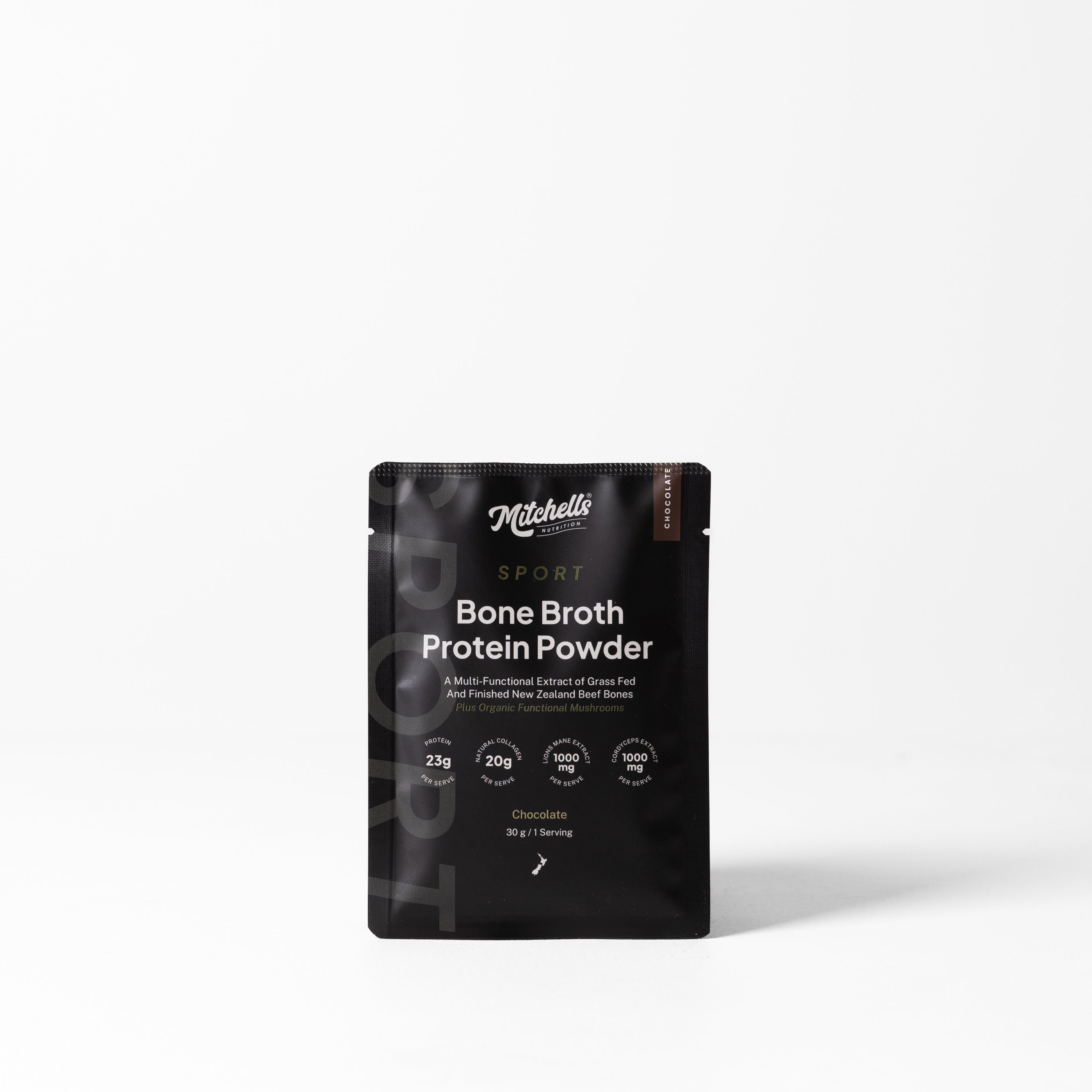Bone Broth Protein Powder SPORT | Chocolate – Mitchells Nutrition