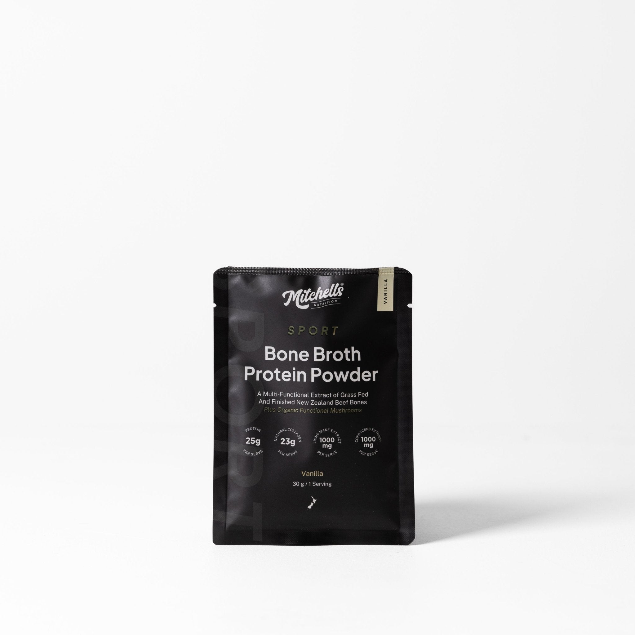 Bone Broth Protein Powder SPORT | Natural Vanilla – Mitchells Nutrition
