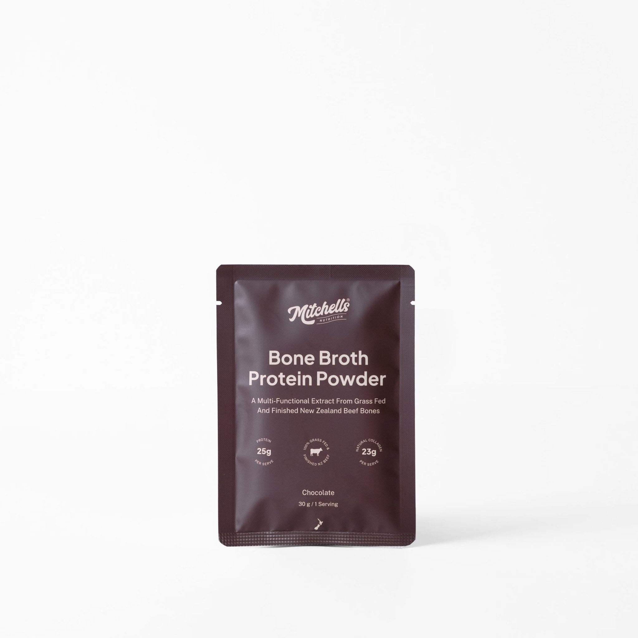 Bone Broth Protein Powder | Chocolate | NZ Made – Mitchells Nutrition