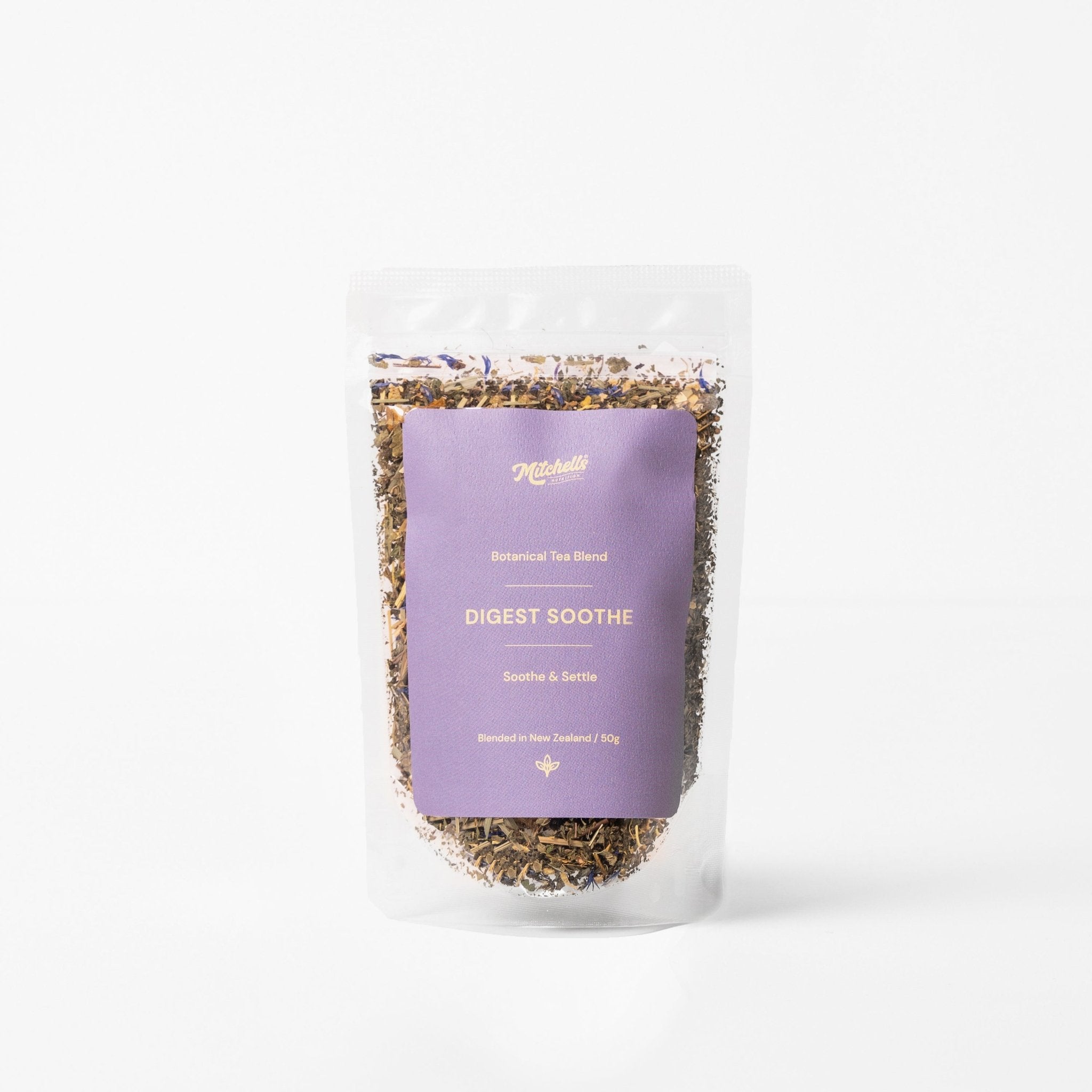Digest SOOTHE Botanical Tea Blend - 50G | Mitchells Nutrition